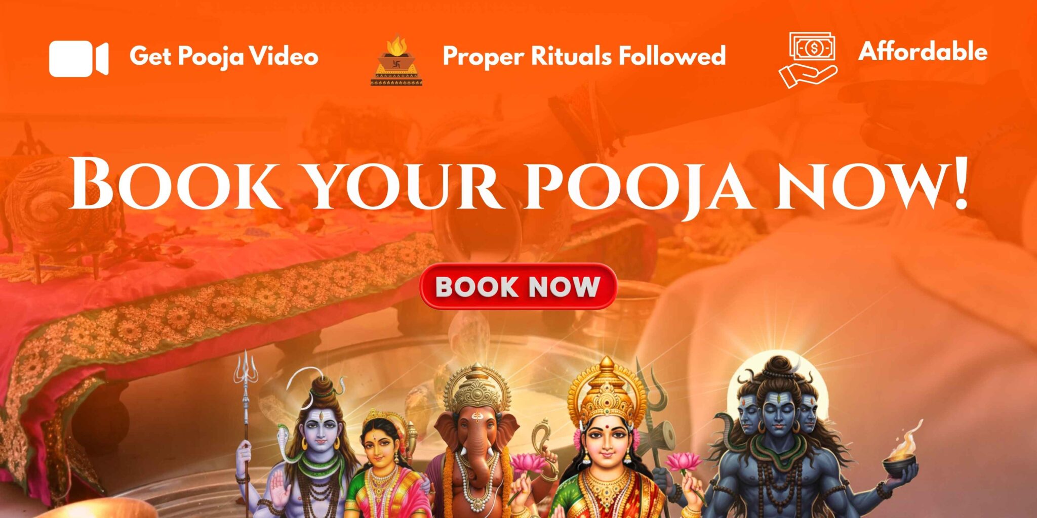 Online Pooja Booking Services: Book Authentic Puja & Rituals